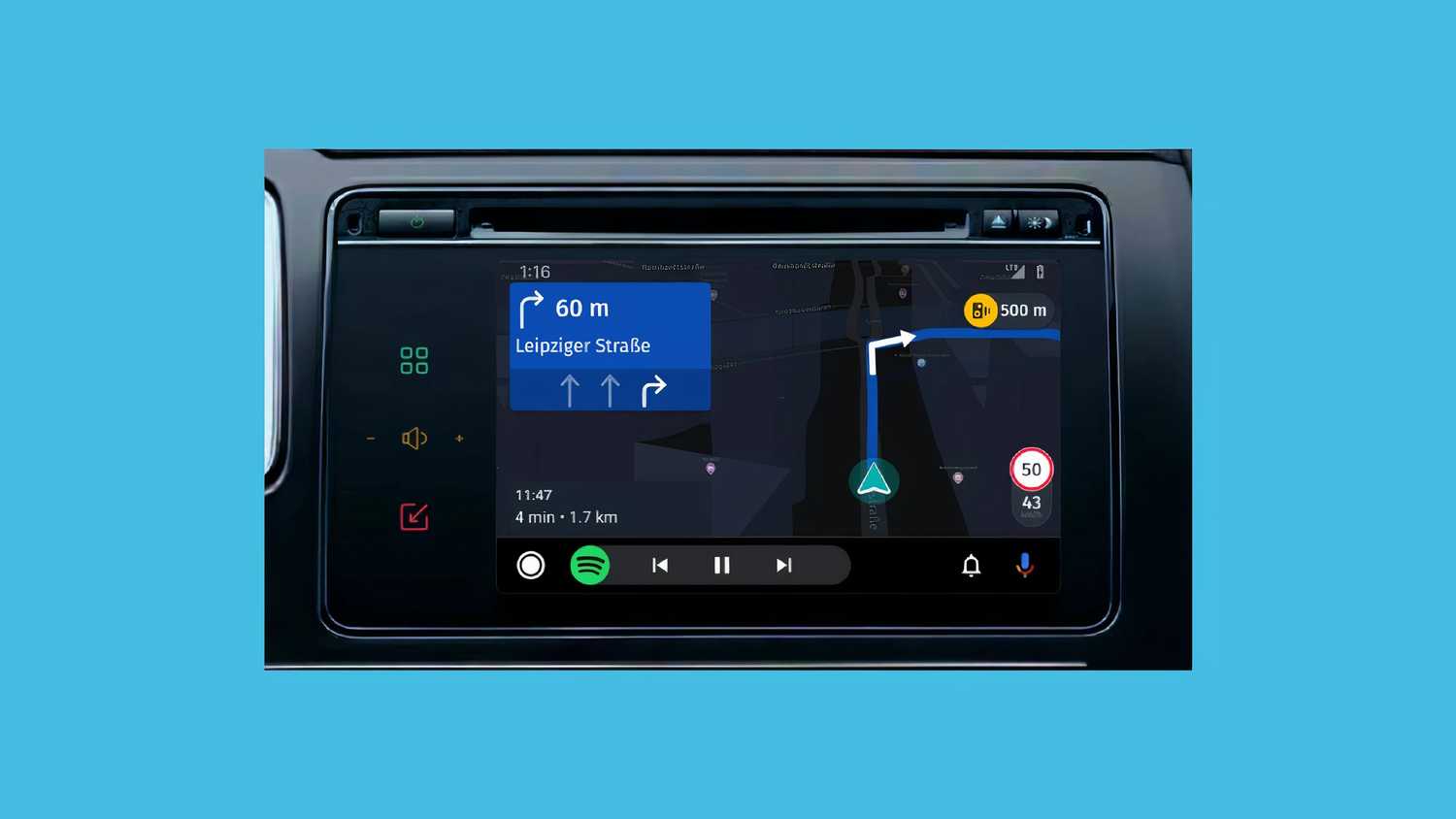 Map apps for Android Auto