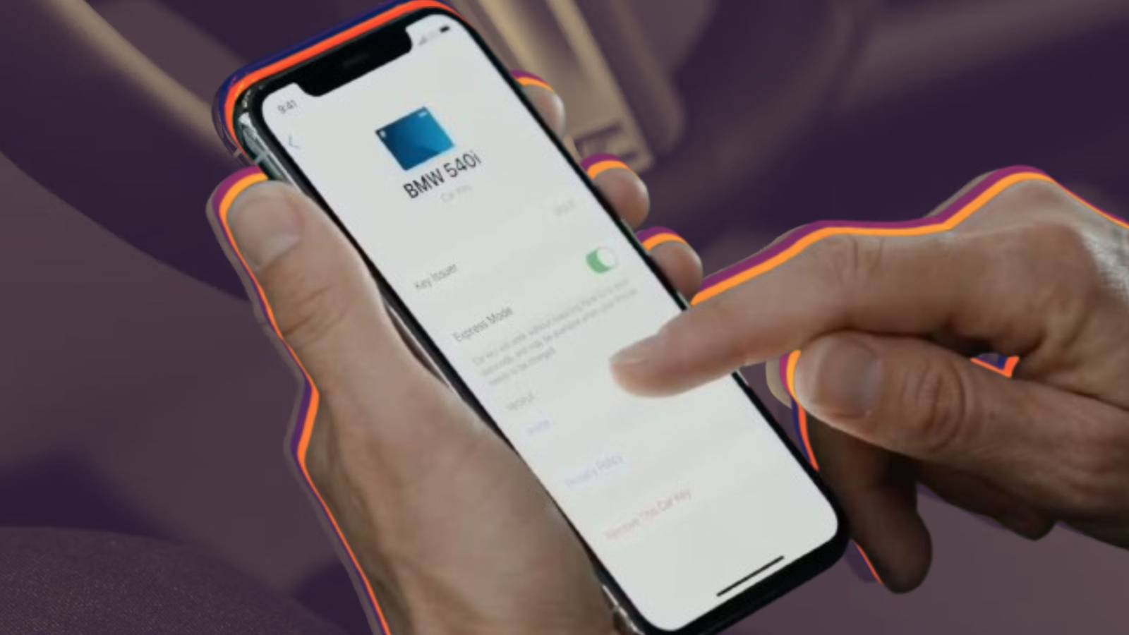 How to use an iPhone as a car key fob