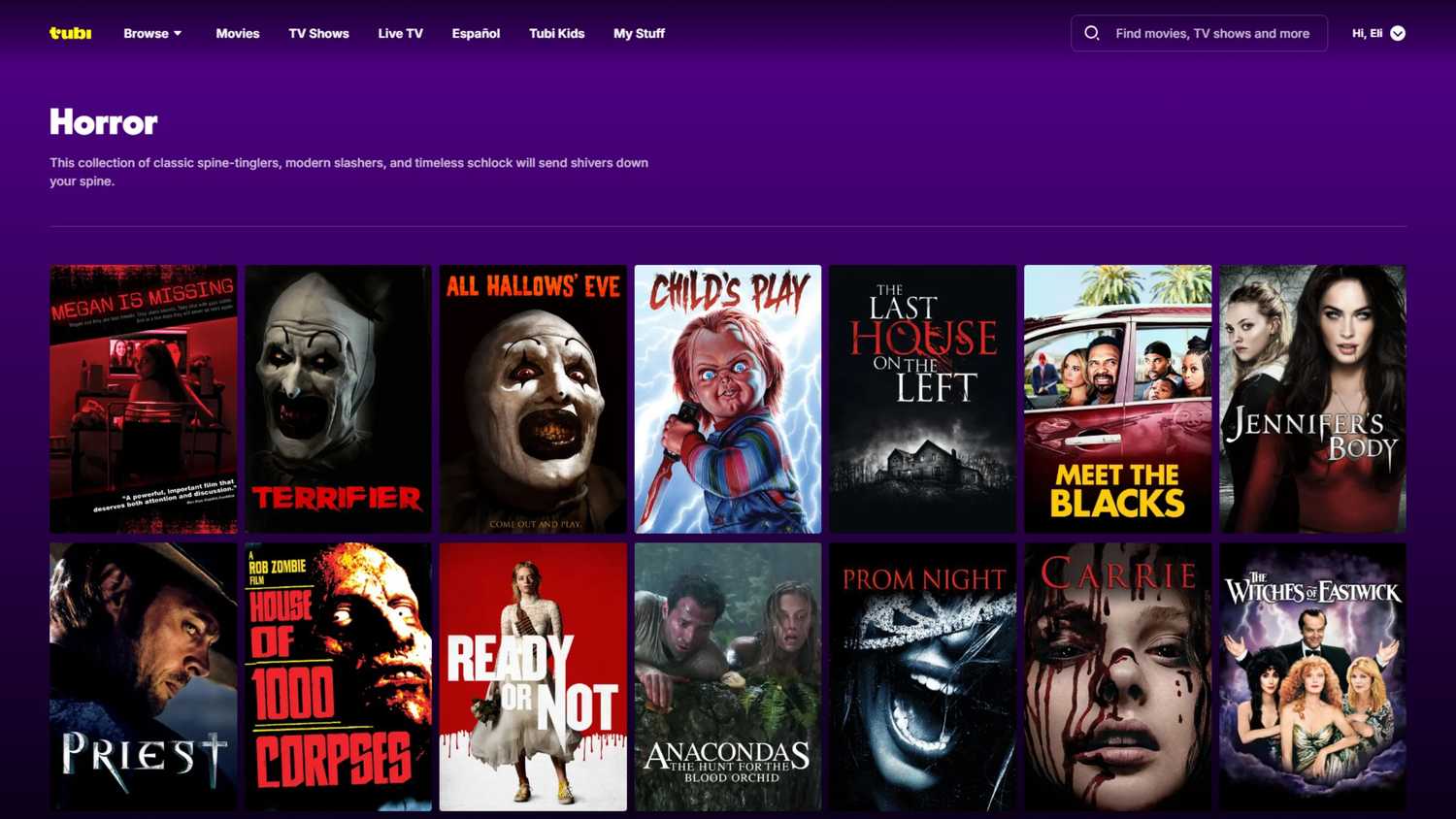 5 best streaming apps for horror fanatics