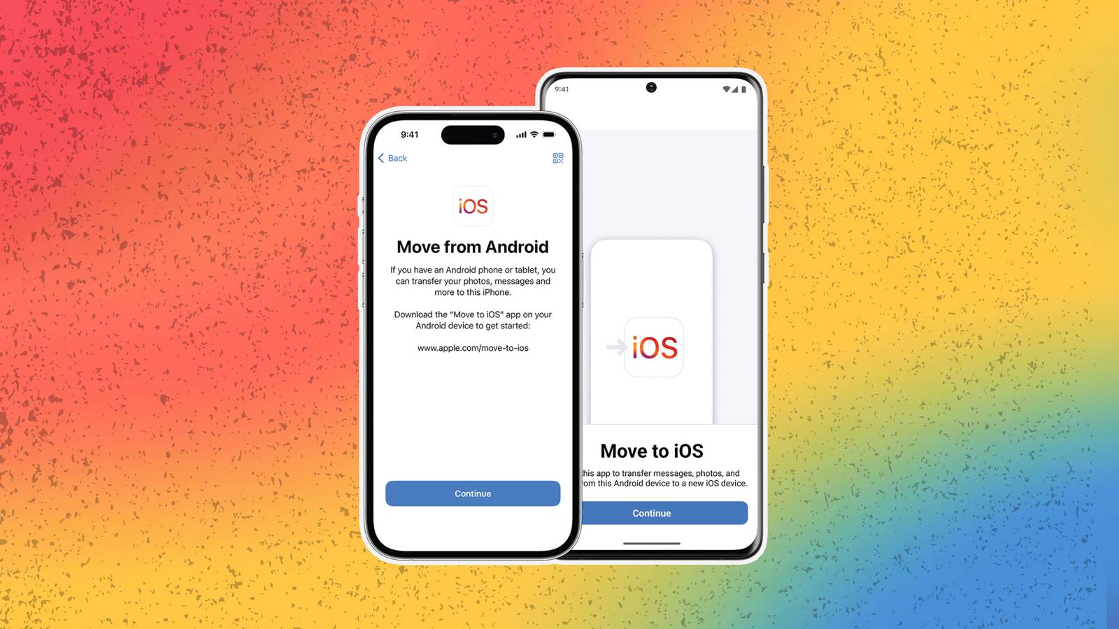 How to switch from Android to iOS
