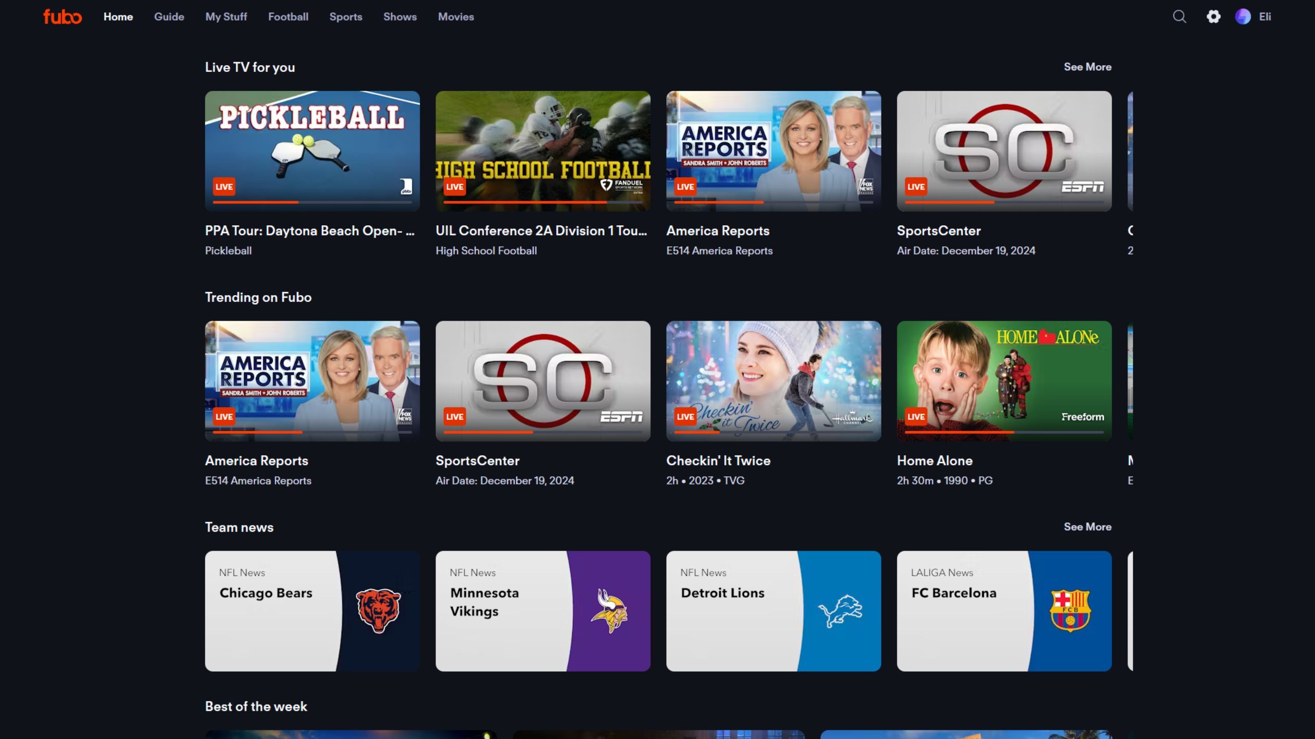 I wish I knew how terrible Fubo TV looked on a 4K TV before subscribing