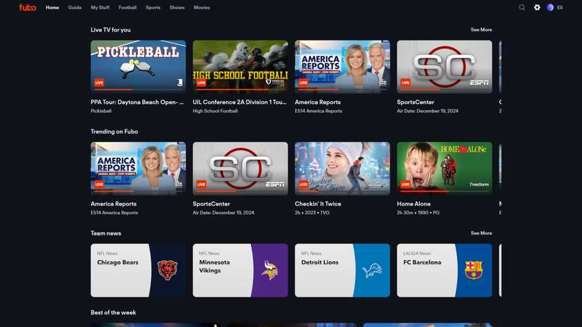 I wish I knew how terrible Fubo TV looked on a 4K TV before subscribing