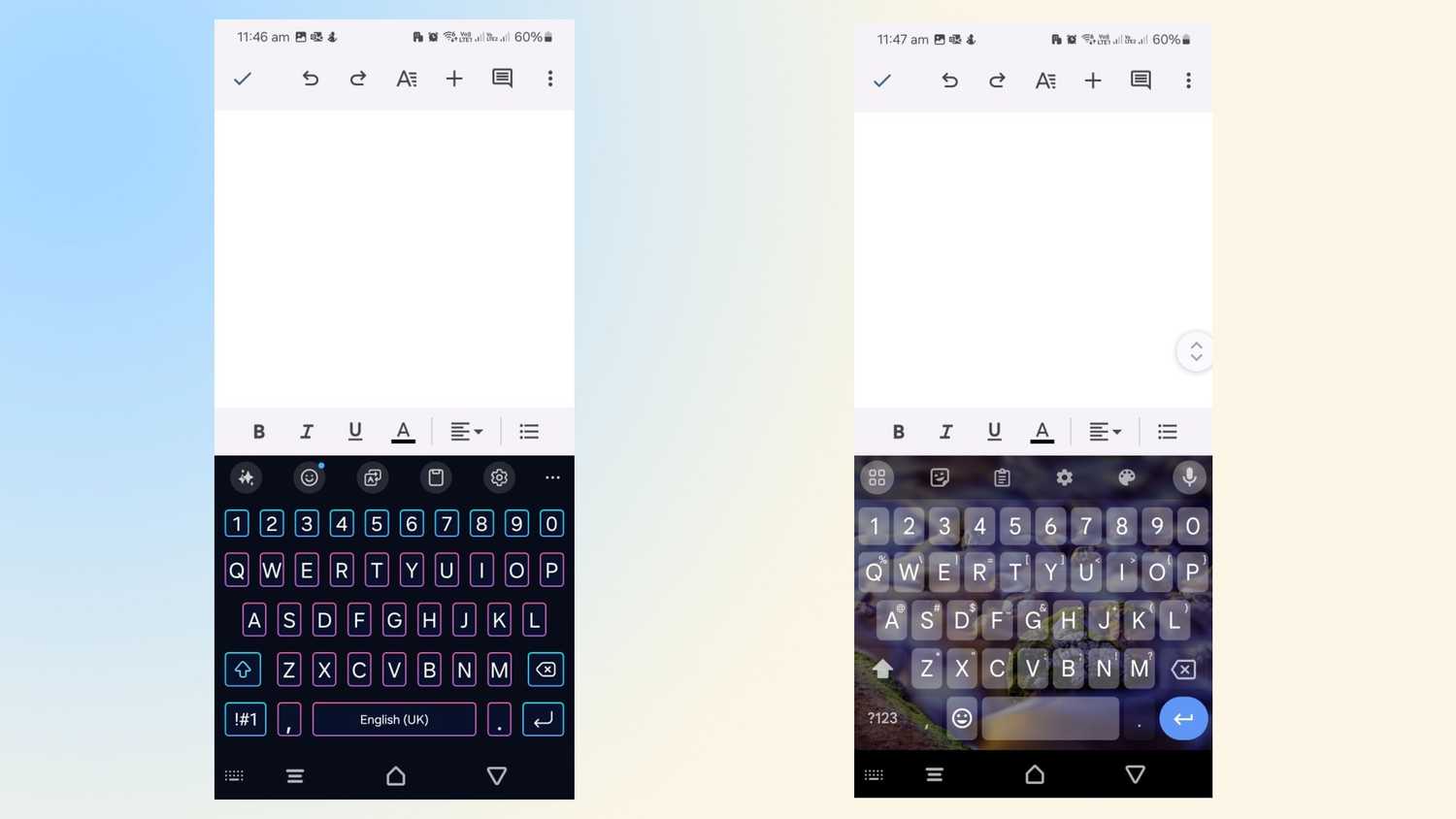 I've tried both Samsung Keyboard and Gboard -- here's which one stays ...