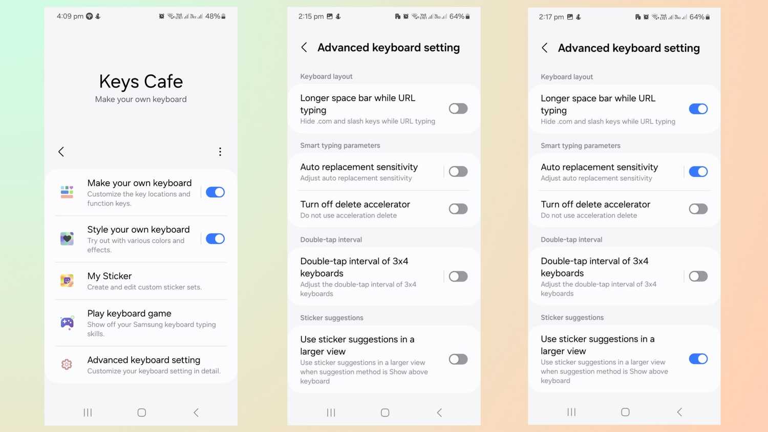 How to use Keys Cafe Good Lock to create custom keyboards on Galaxy phones