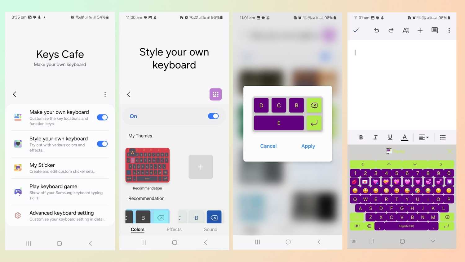 How to use Keys Cafe Good Lock to create custom keyboards on Galaxy phones