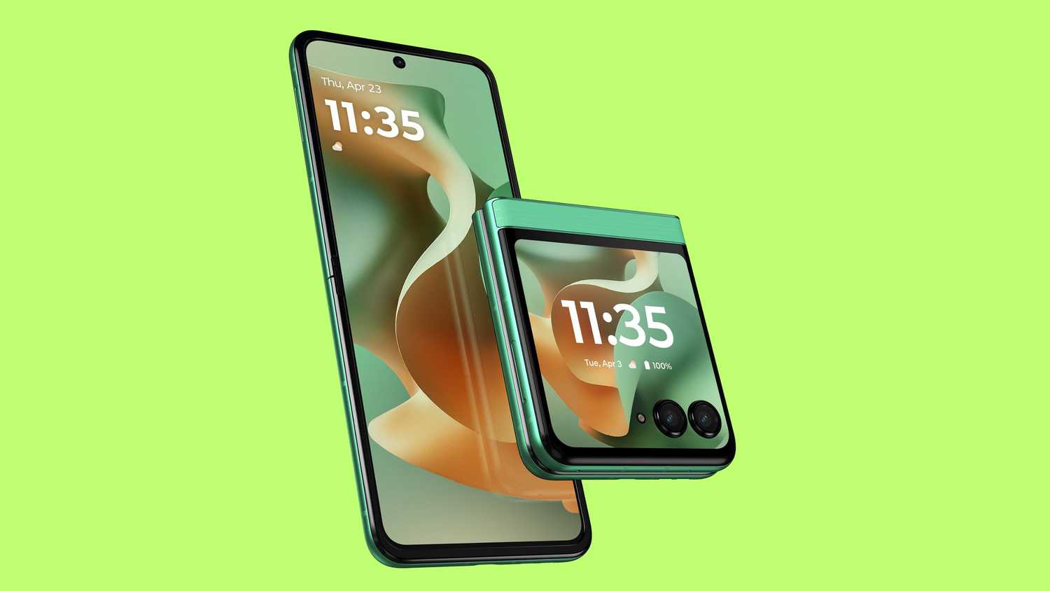 Motorola goes high fashion with new statement color foldable phones