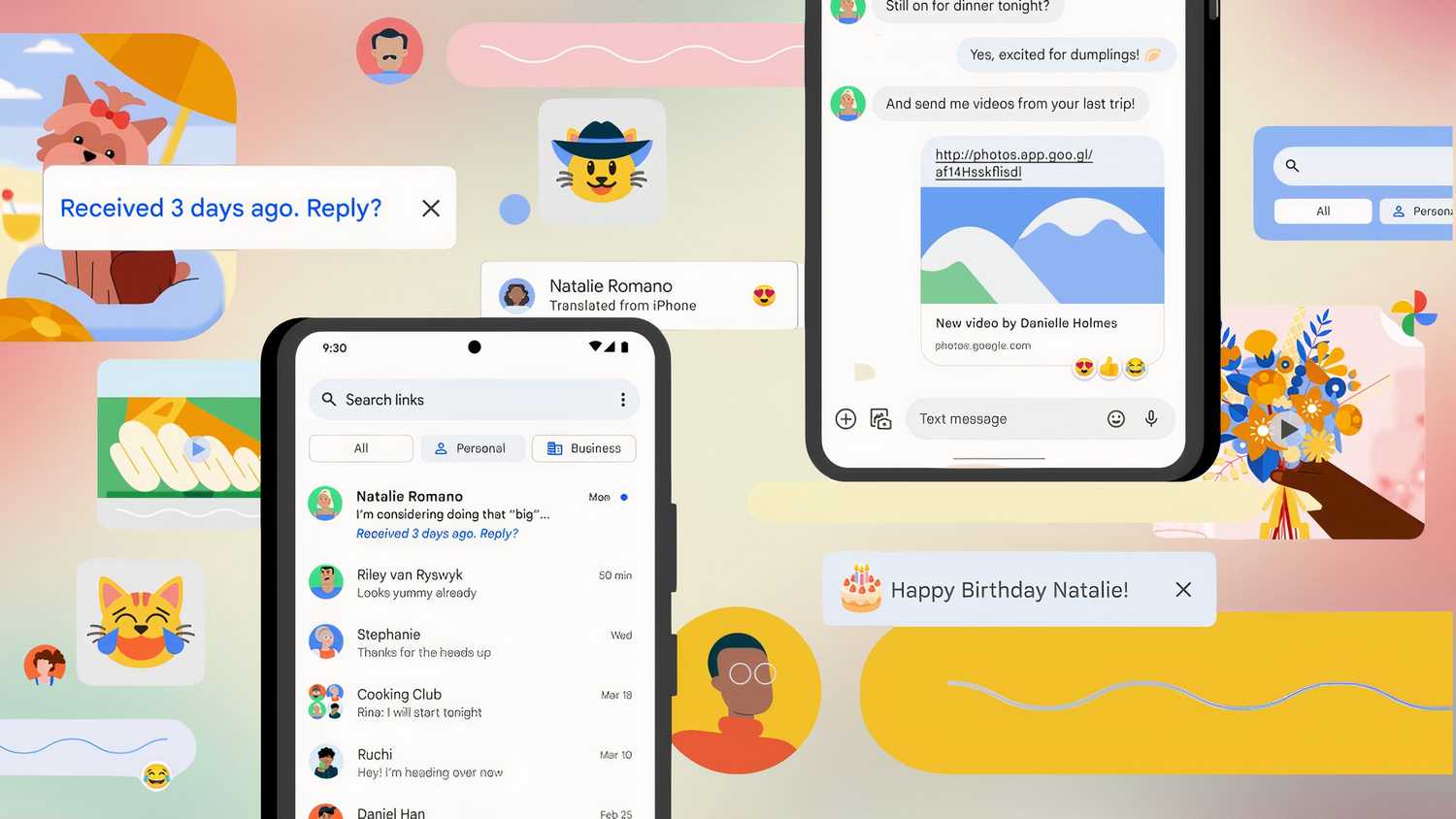 These new Google Messages features make Android texting better for everyone