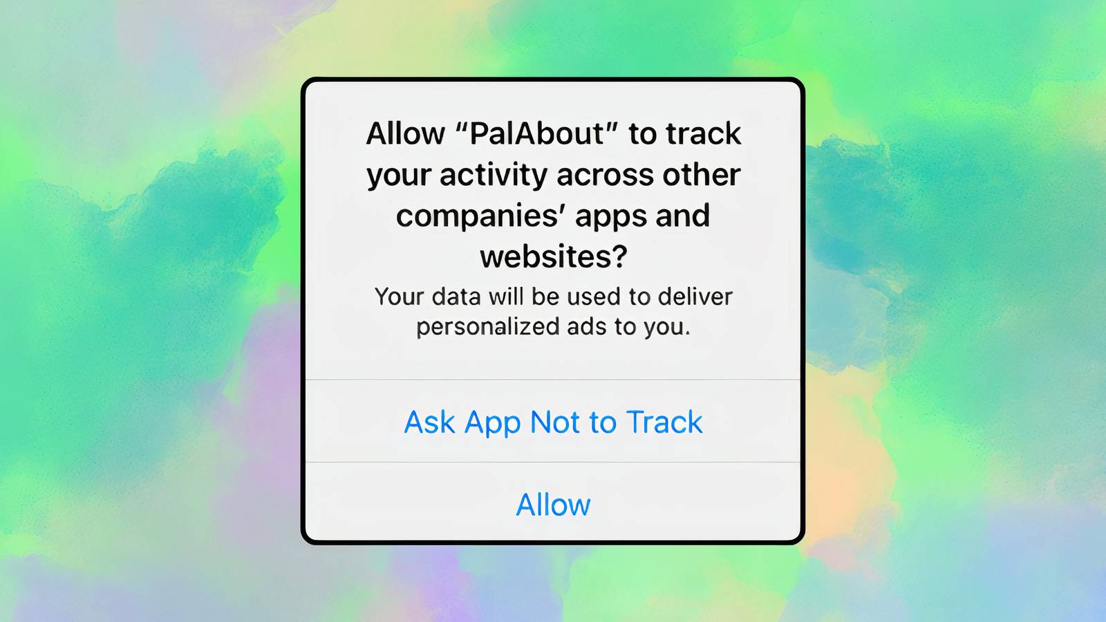 If you aren't using Apple's App Tracking Transparency, read this immediately
