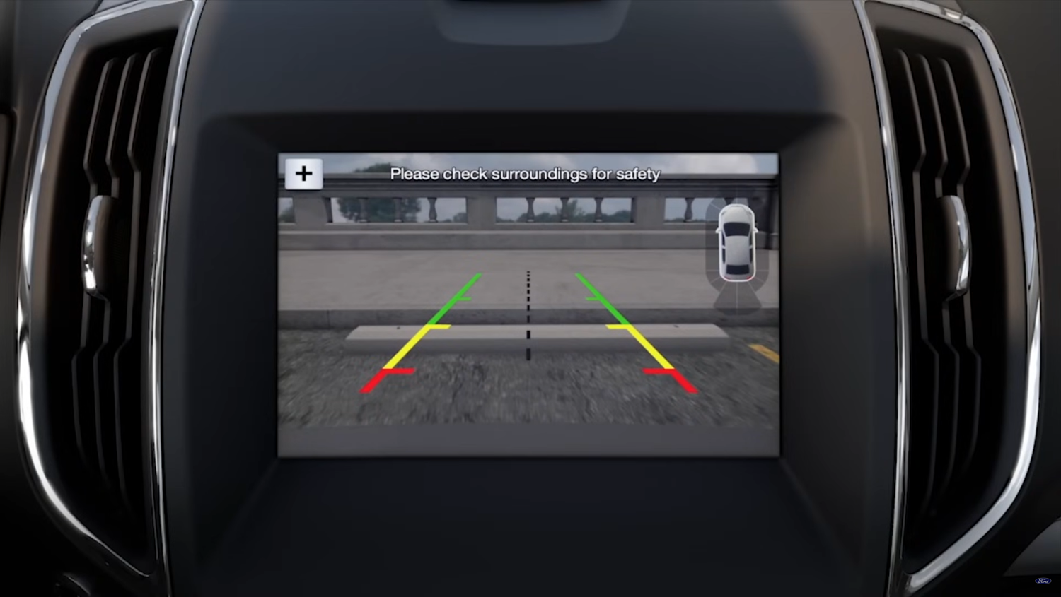 I figured out exactly what the lines on my car's backup camera mean