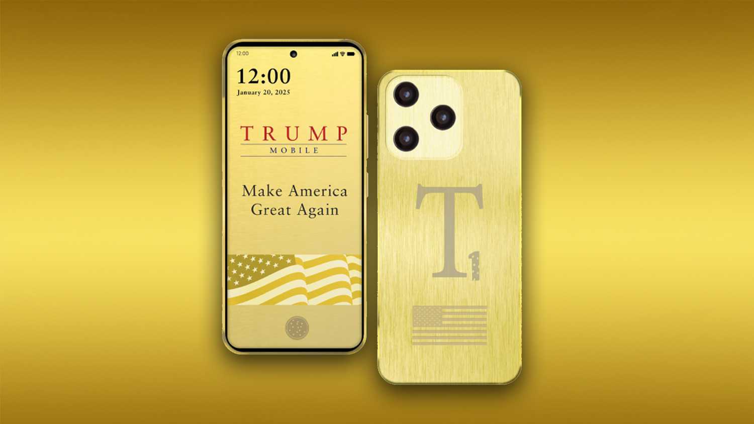 Trump Mobile debuts with $47 plan and the tackiest phone imaginable