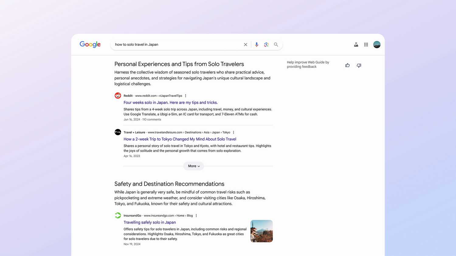 Google's new Web Guide uses AI to change how you see search results