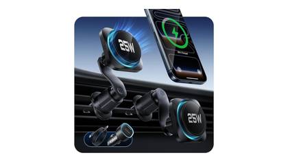 I tried this magnetic car charger, and it turned my phone into and ...