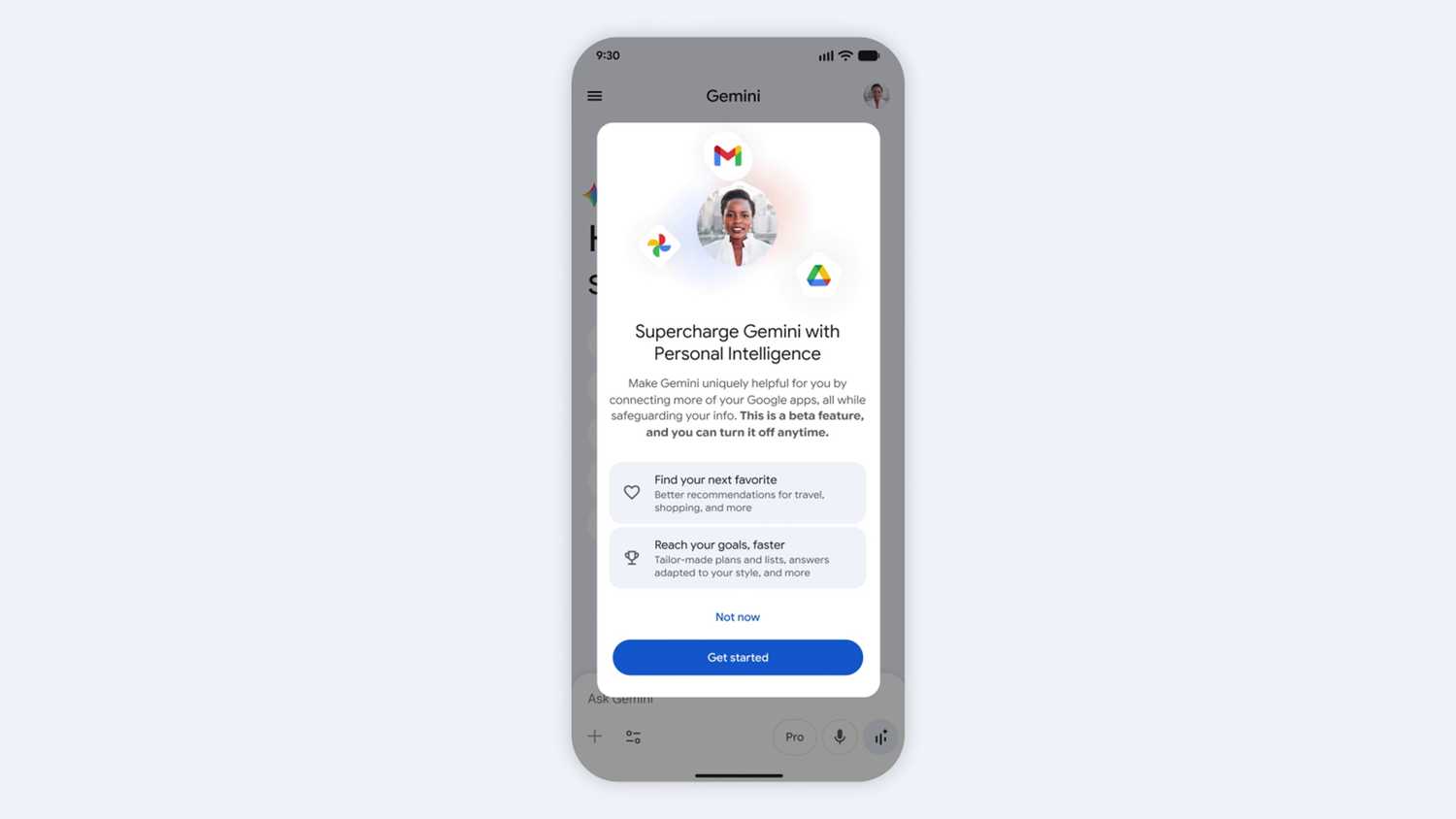 Gemini can now access your photos and read your Gmail messages