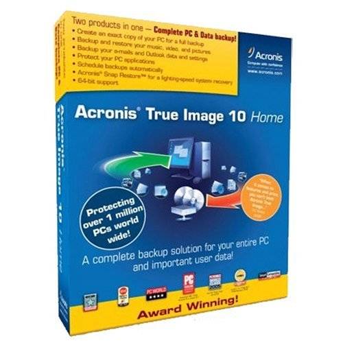 Acronis True Image 10 (home) - PC