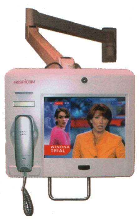 Hospicom hospital bedside computer