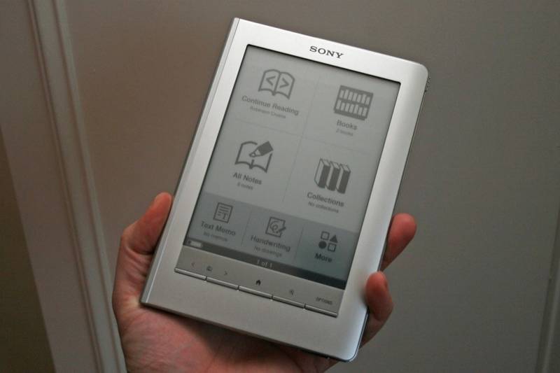 Sony PRS-600 Reader Touch Edition ebook
