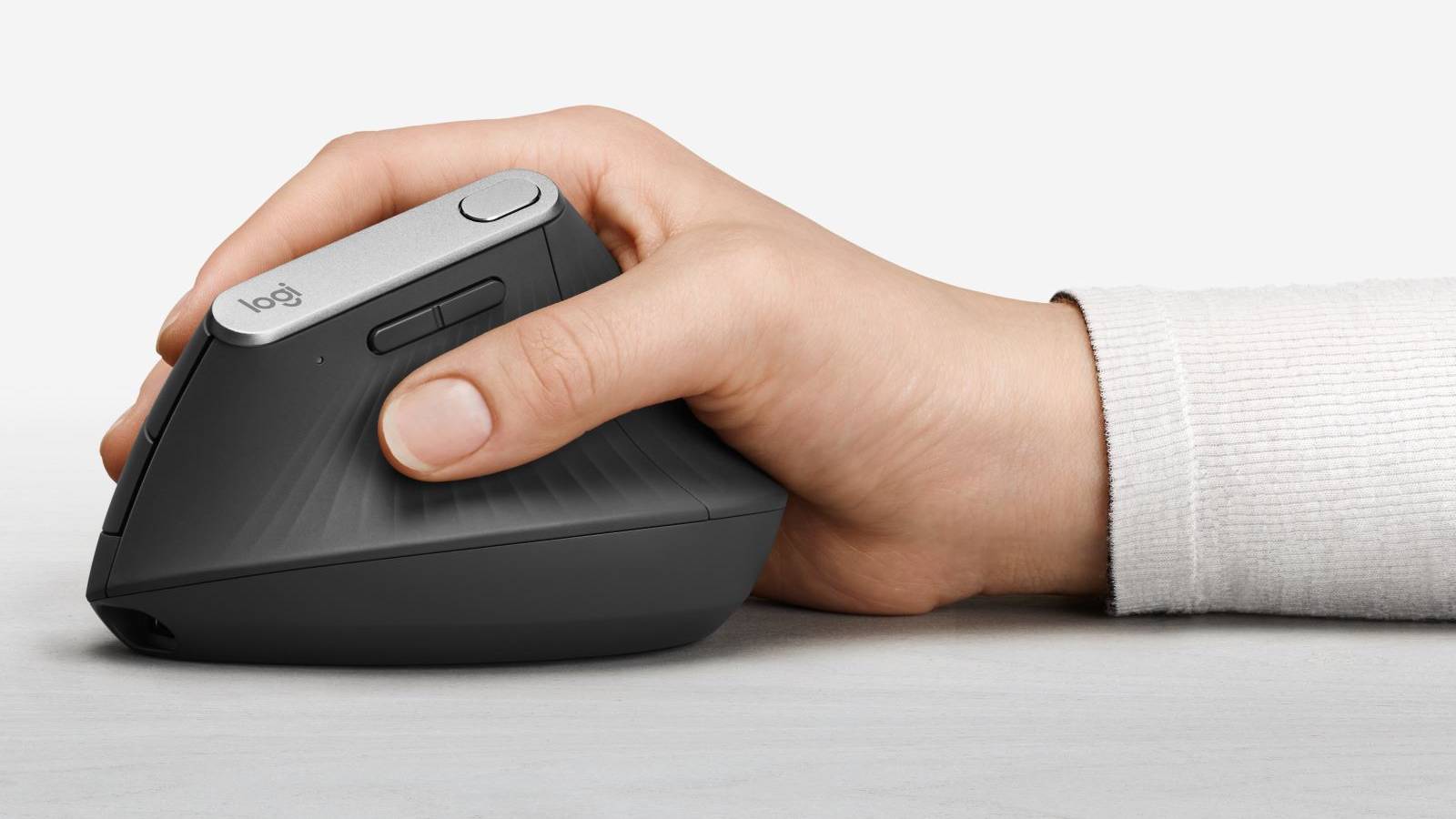 Logitech's latest unusual mouse will ease wrist strain