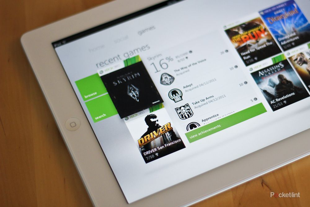 My Xbox Live for iPad pictures and hands-on