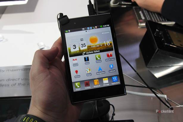 LG Optimus Vu pictures and hands-on