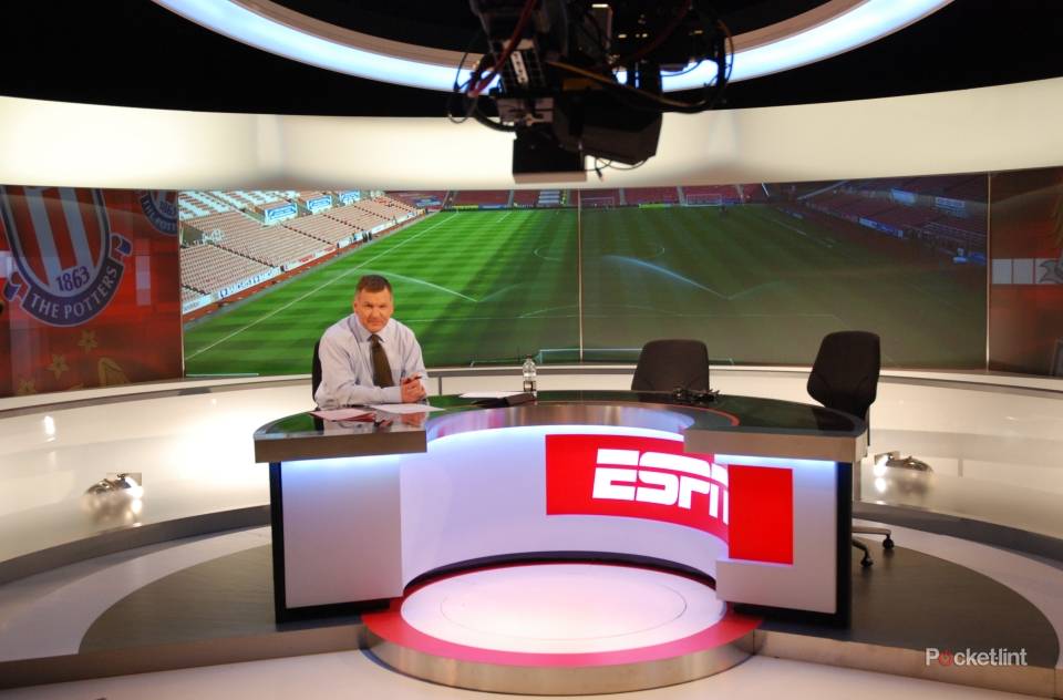 Behind the scenes at the ESPN studios