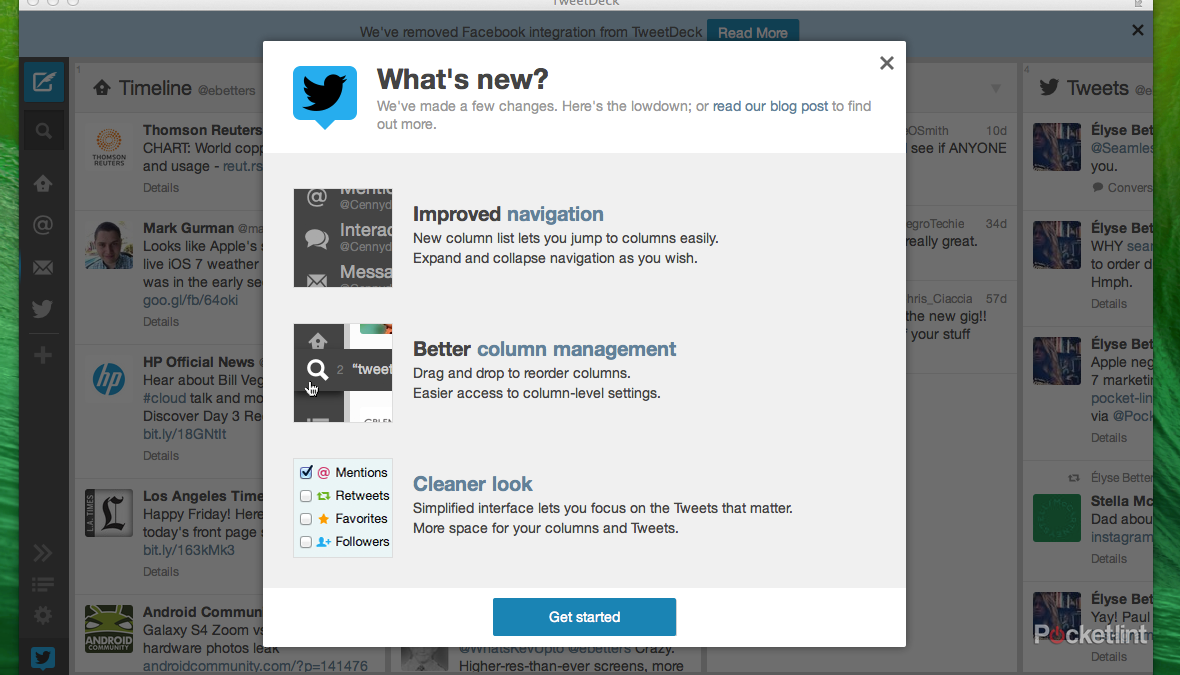 TweetDeck update for Mac and Windows adds new design, better navigation