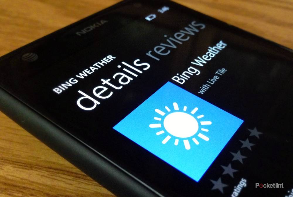 Bing Weather, News, Finance and Sports apps land for Windows Phone 8