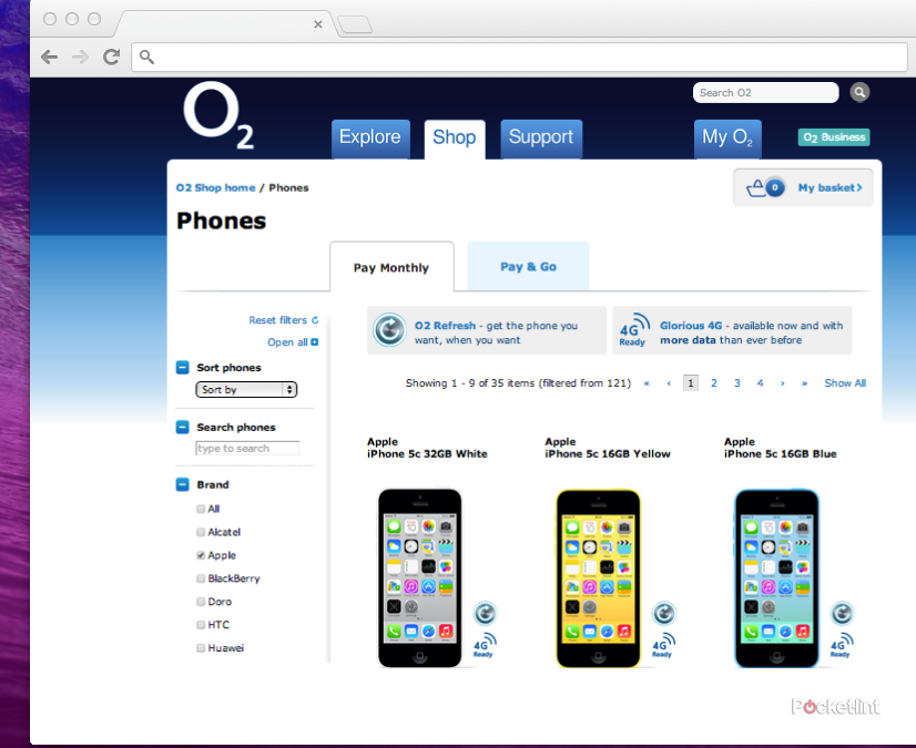 O2 prices iPhone 5S and iPhone 5C, but 4G looks to be delayed