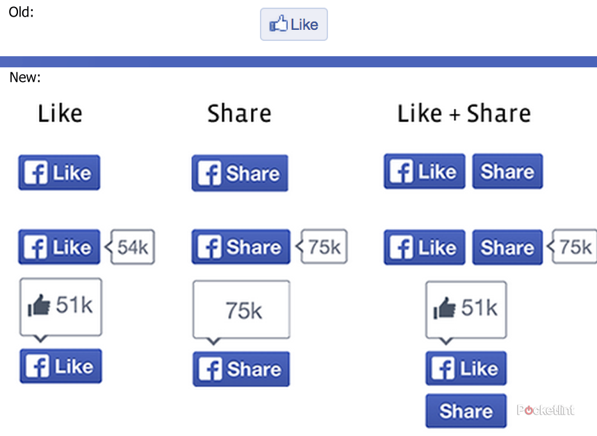 Facebook's Like button ditches the thumbs up after three years