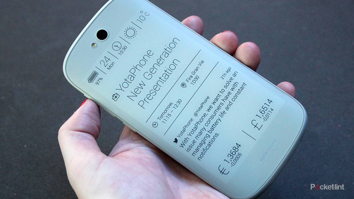 YotaPhone 2 pictures and hands on