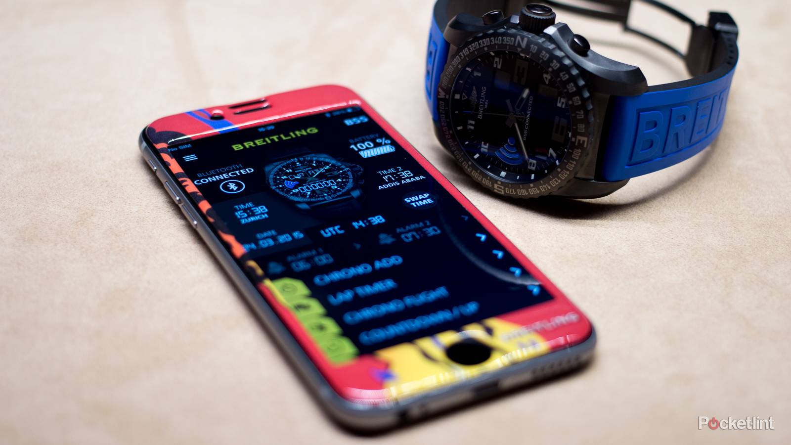 Breitling B55 smartwatch hands-on: An instrument for pros rather than ...