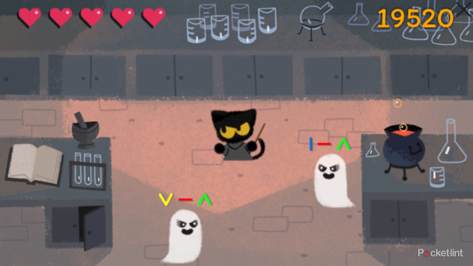 How to play the awesome Halloween Google Doodle