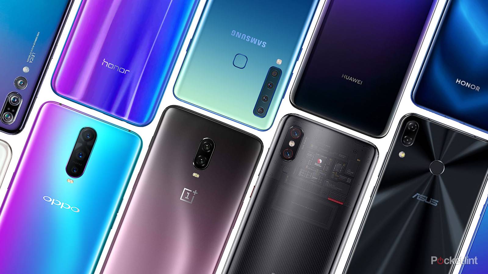 Tech's rear of the year: The beautiful phone finishes of 2018