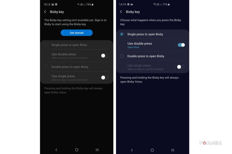 How to reassign the Samsung Galaxy S10 Bixby button