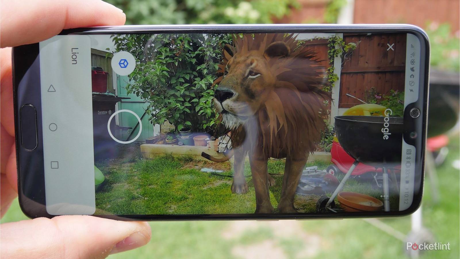 Google search results now include augmented reality animals