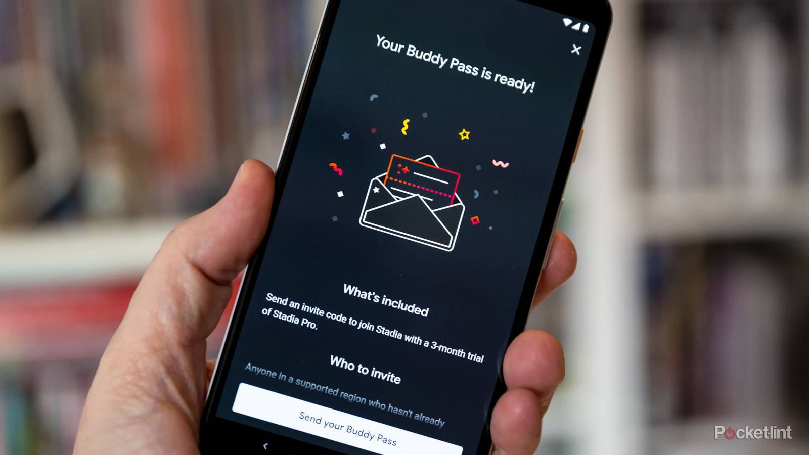 Stadia Pro members can now send out Buddy Passes
