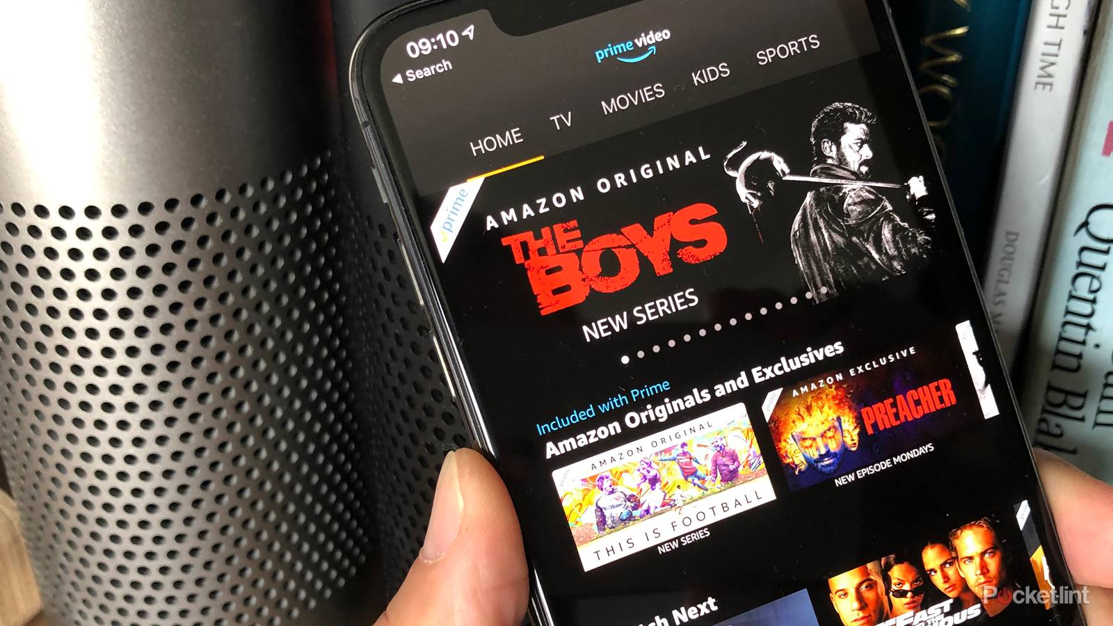 Amazon Prime Video app update adds a TV show shuffle button