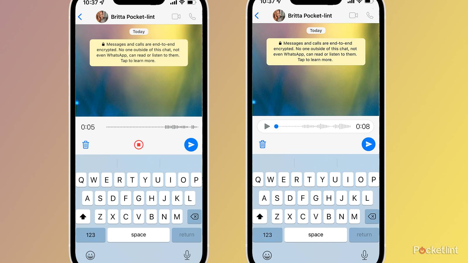 How to preview a voice note on WhatsApp before you send it