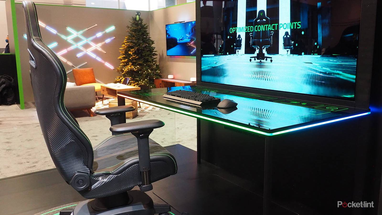 Razer Project Sophia gaming desk in pictures from CES 2022