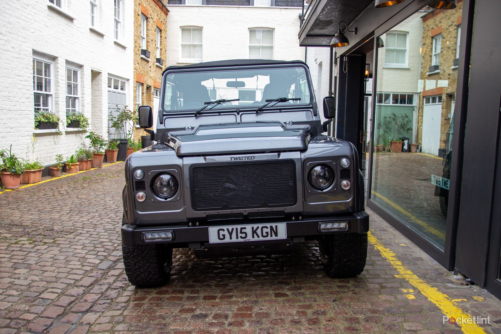 A closer look at Twisted's electric Land Rover Defender