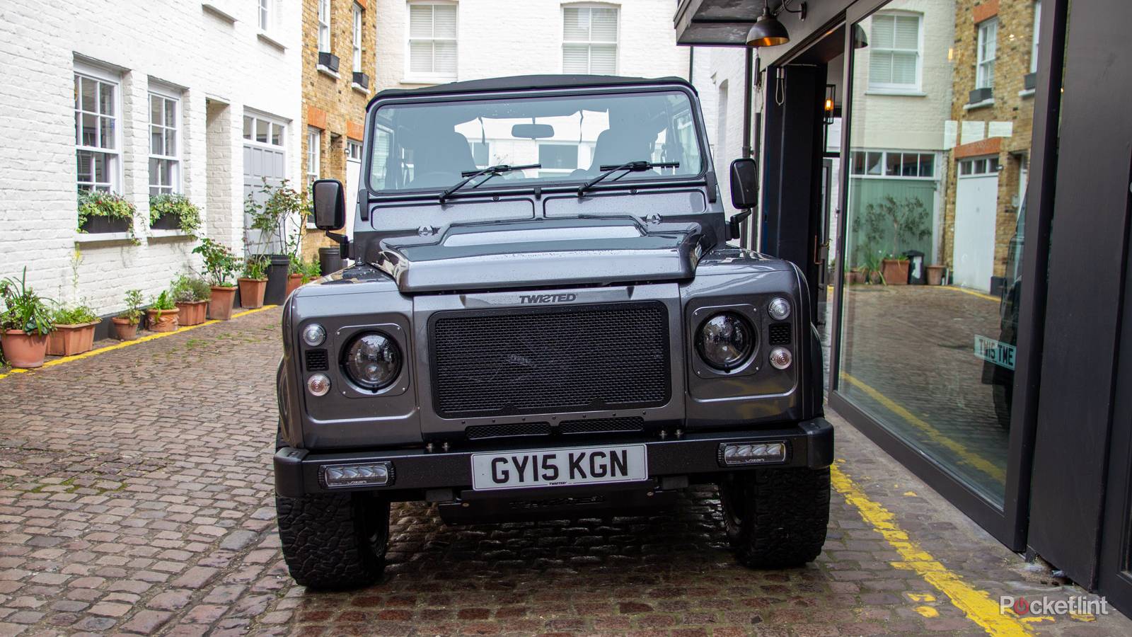 A closer look at Twisted's electric Land Rover Defender