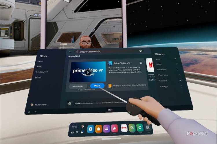 How to watch Netflix, Prime Video and more on your Meta Quest Pro