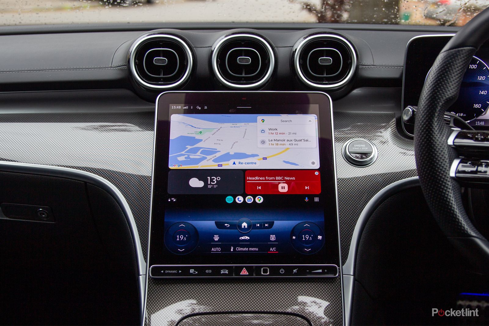 How to use Android Auto's split-screen mode