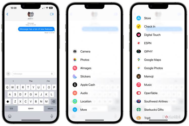 Here's what's new in the iPhone's Messages app in iOS 17