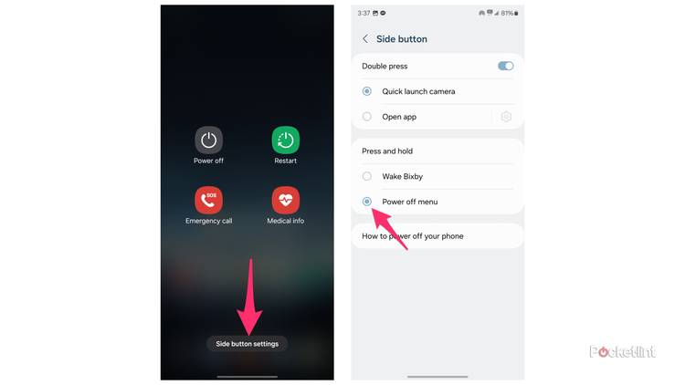 How to power-off or restart your Samsung Galaxy phone