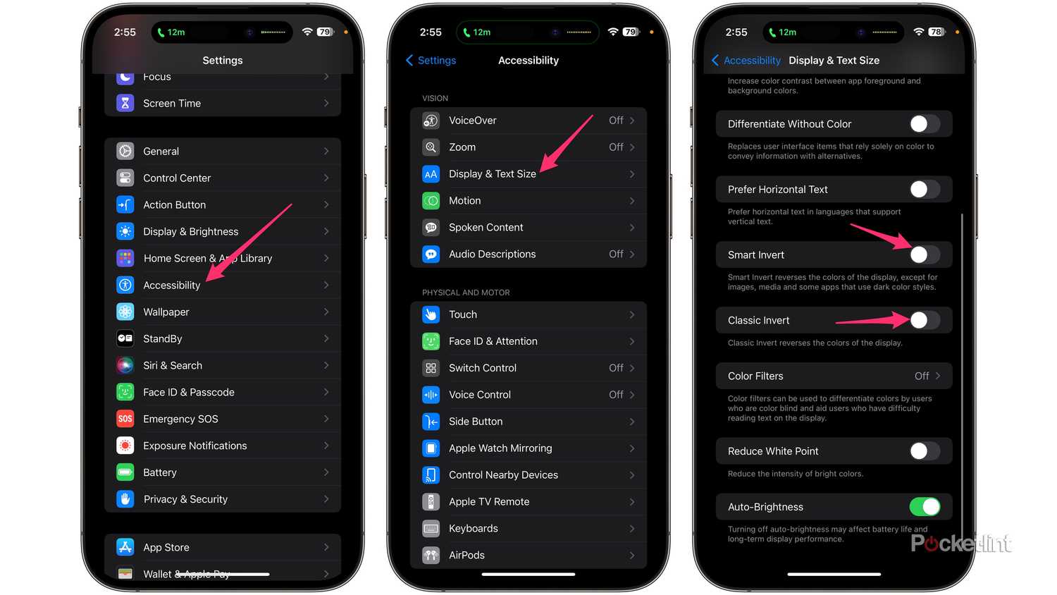 How to invert your iPhone's screen colors