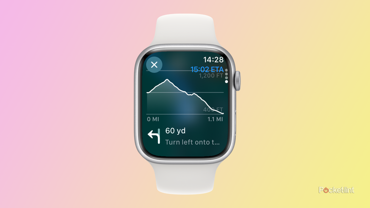 How to easily find elevation in Apple Maps