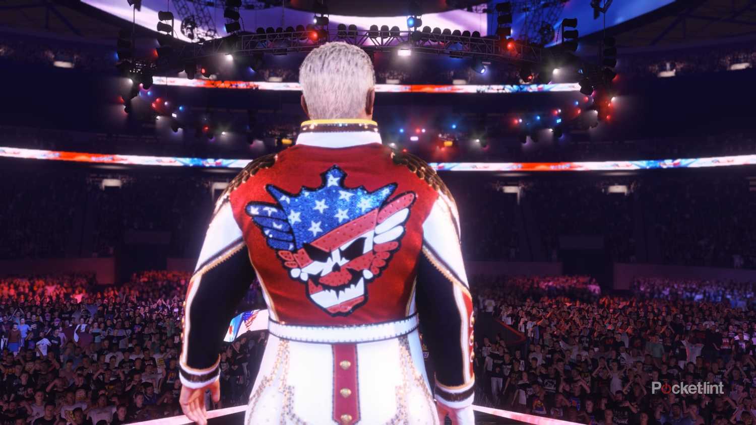 wwe 2k24 ring collapse