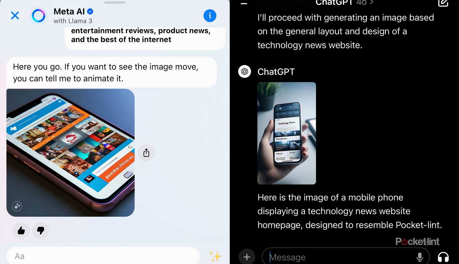 Meta AI vs ChatGPT: Is Meta's chatbot even worth using?