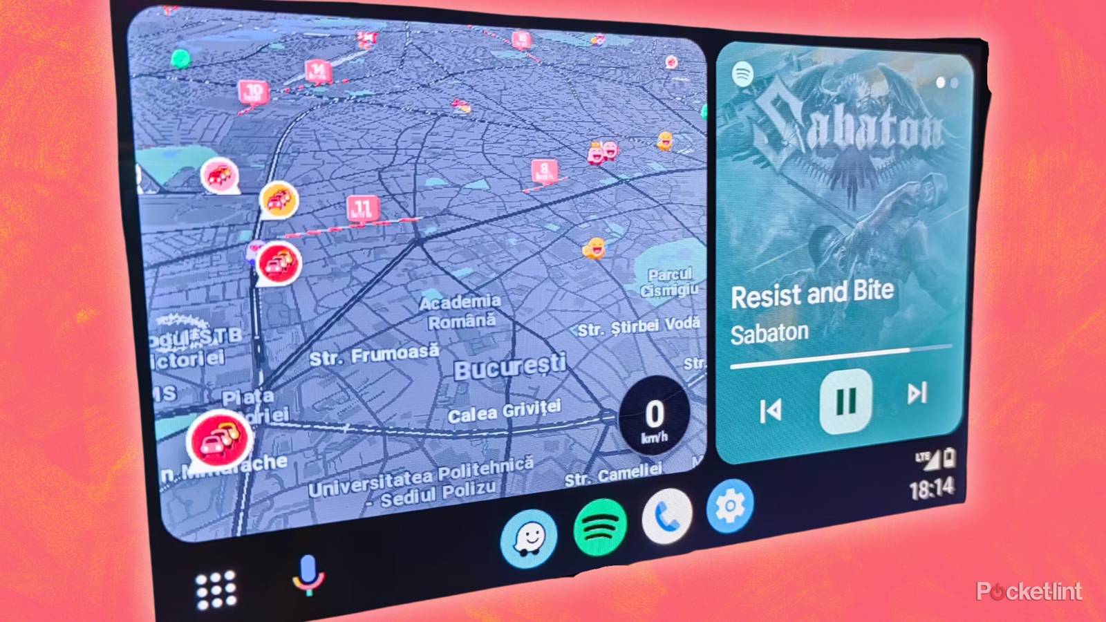 How to use Android Auto's split-screen mode