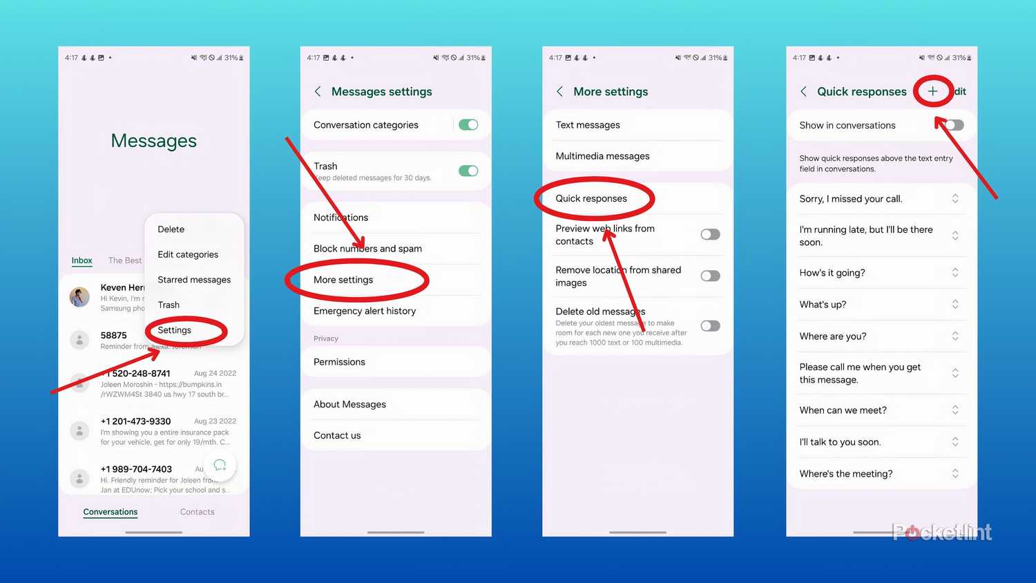 Samsung Messages: 5 features for better chats